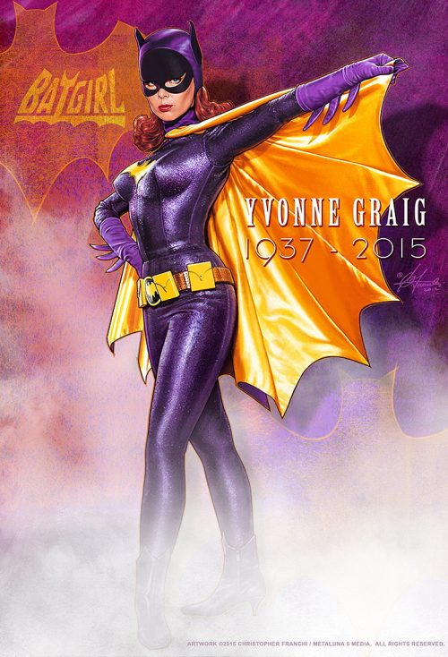 Memorial Art from Christopher Franchi – Yvonne Craig
